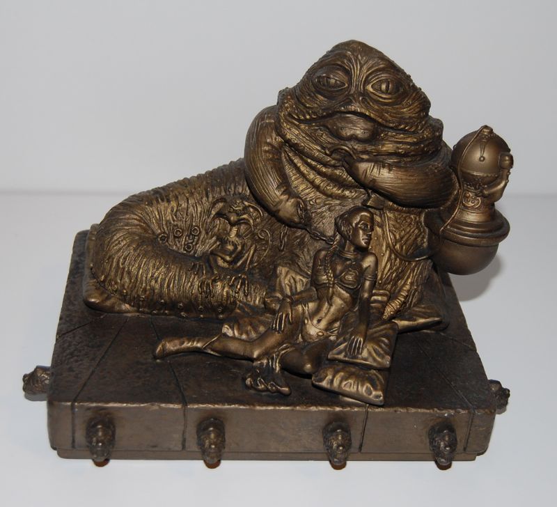 Jabba with Slave Leia Statue by Applause | Mighty Jabba's Collection