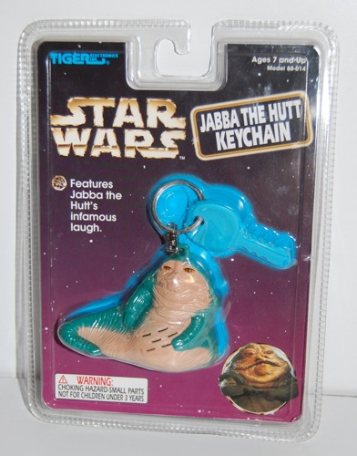 Jabba the Hutt Laughing Keychain by Tiger Electronics | Mighty Jabba's ...