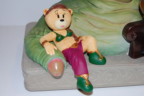 Jabbear (Jabba the Hutt Parody) Statue by Bad Taste Bears / OddCo ...