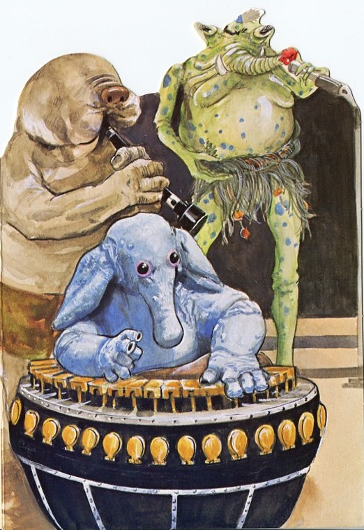 Vintage Max Rebo Band Birthday Card by Drawing Board Greeting Cards ...
