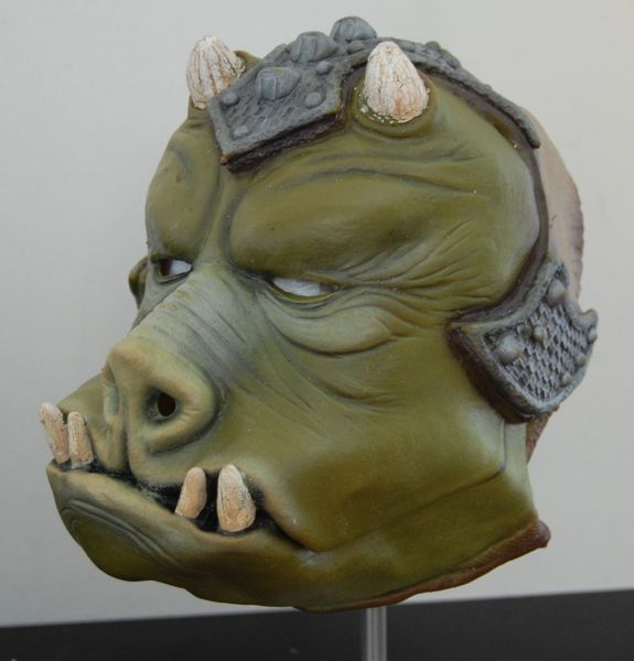 Vintage Gamorrean Guard Latex Mask by Don Post | Mighty Jabba's Collection