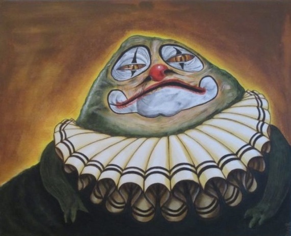 “Birthday Party” Print (Jabba the Hutt as a Clown) by Subversive Star ...