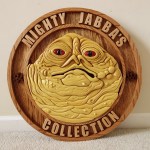 Wooden Jabba Logo by WoodChuck | Mighty Jabba's Collection