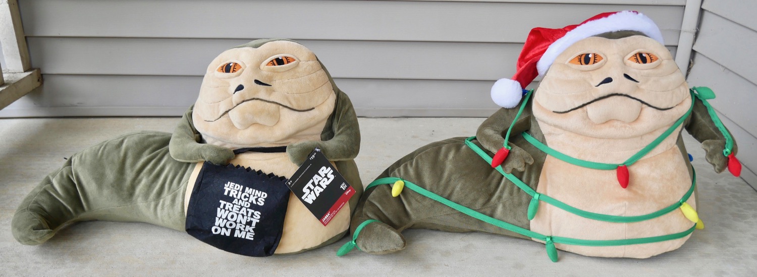 Prototype (?) Jabba the Hutt Christmas Greeter by Gemmy Industries ...